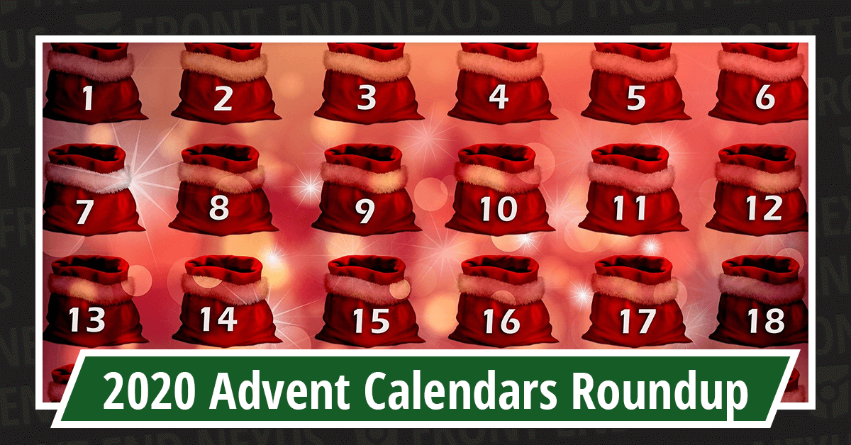 The 2020 Roundup of Advent Calendars for Designers and Developers ...